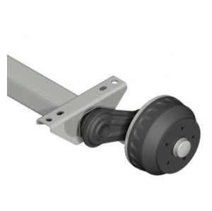 Köp komplett axel till släpvagn - Prinova